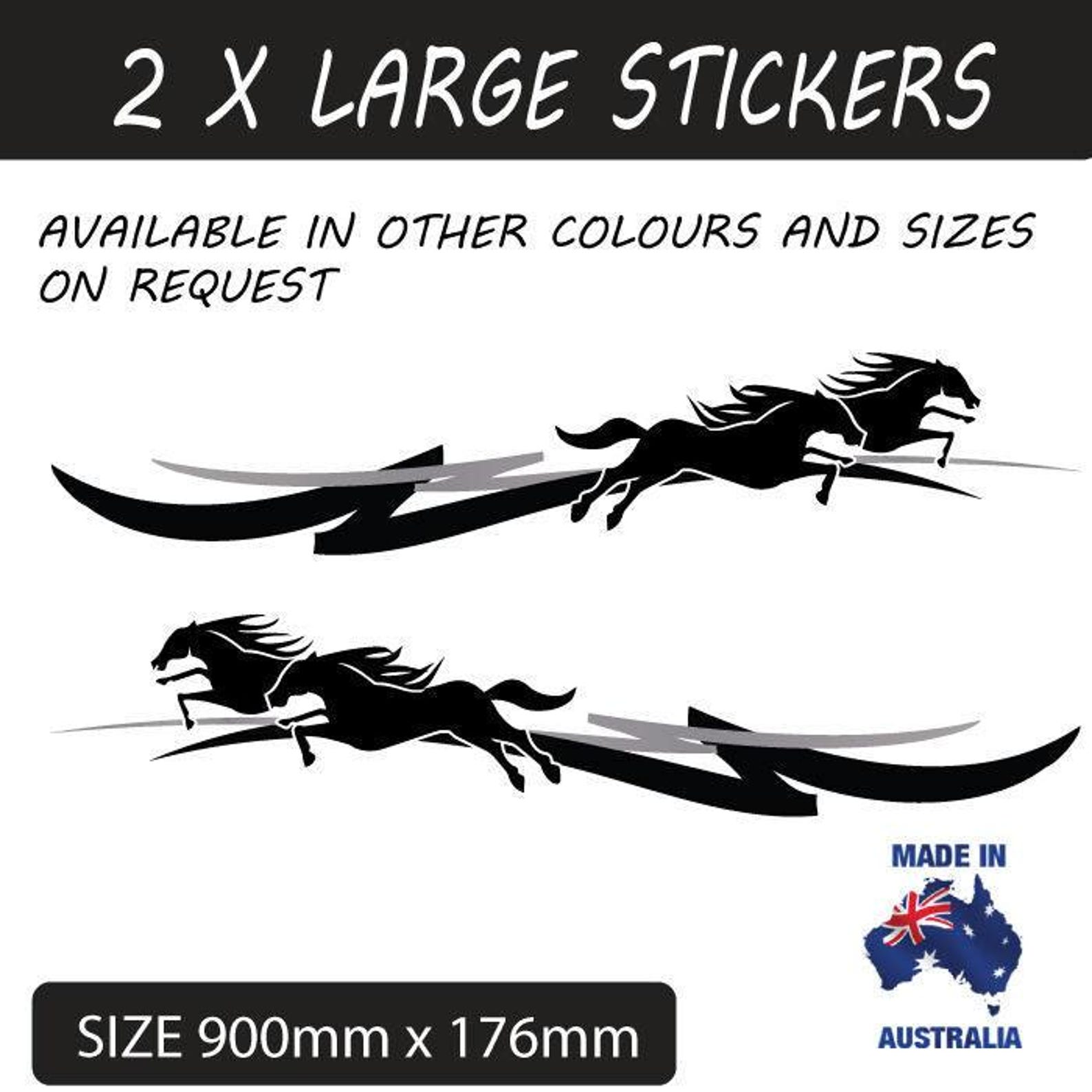 Large Horse Float Pin Stripe Sticker Decal Ute,4wd , Trailer Style 8 - Etsy