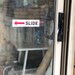 Slide Sticker for Glass Sliding Door Warning Sticker Decal Business ...