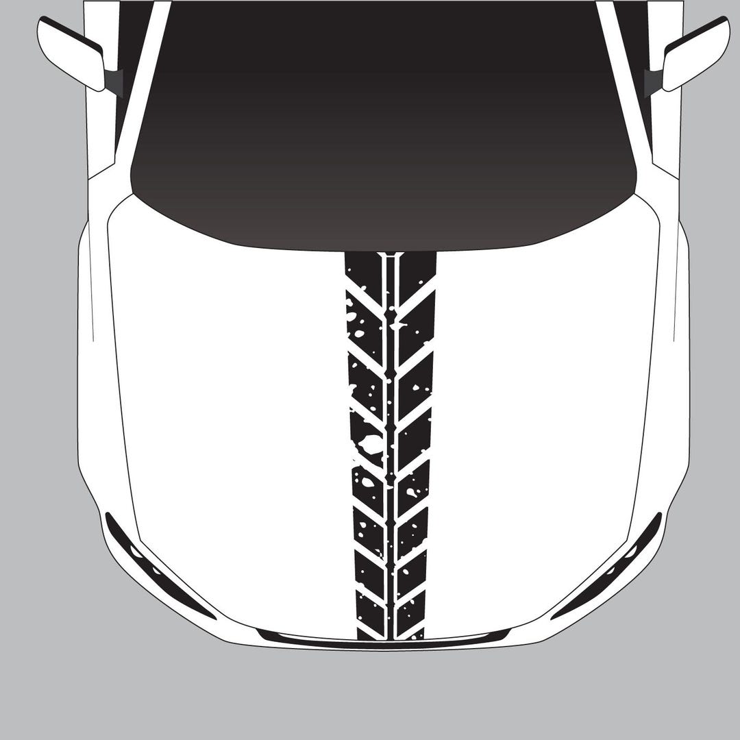 Custom Car Hood Graphic: Stylish Bonnet Wrap - Etsy