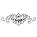 Lotus-flower-sticker-decal, Vehicle , or Glass Window or Doors - Etsy