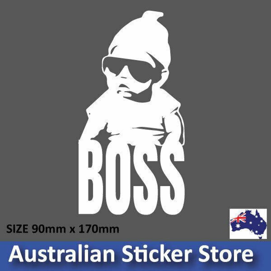 Baby Boss on Board Car Sticker Popular Ebay Sticker Decal Hangover Baby ...