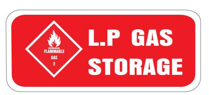 Lp Gas Sticker Decal Warning Sticker 130mm X 53mm - Etsy