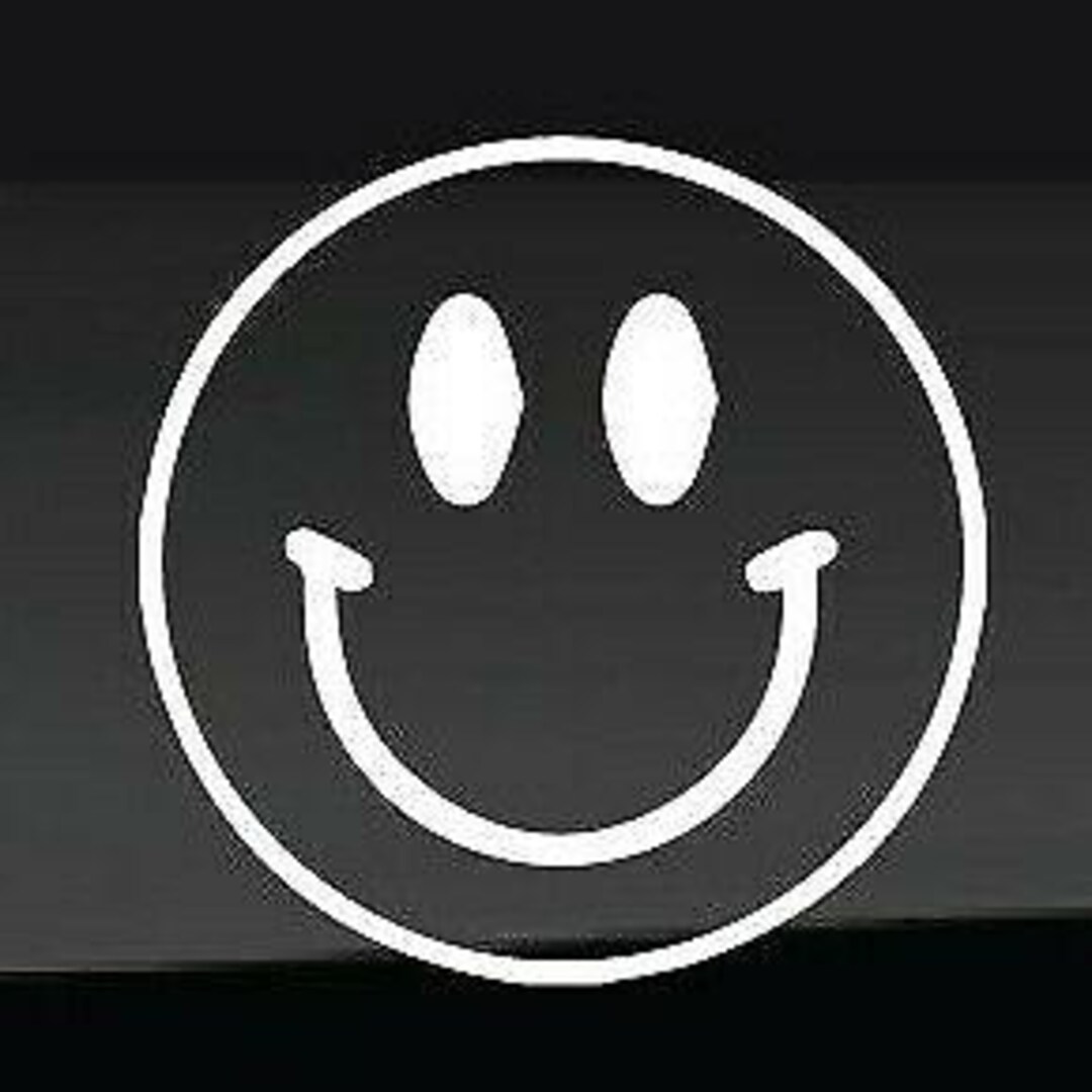 The 22cm Smileyface Car Sticker Decal 4x4 , Surf , Skate, Ute - Etsy