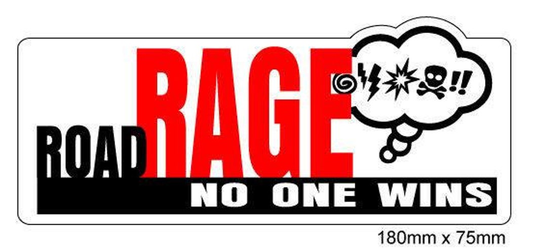 Road Rage Funny Bumper Sticker - BUY 2 GET 3 - Etsy
