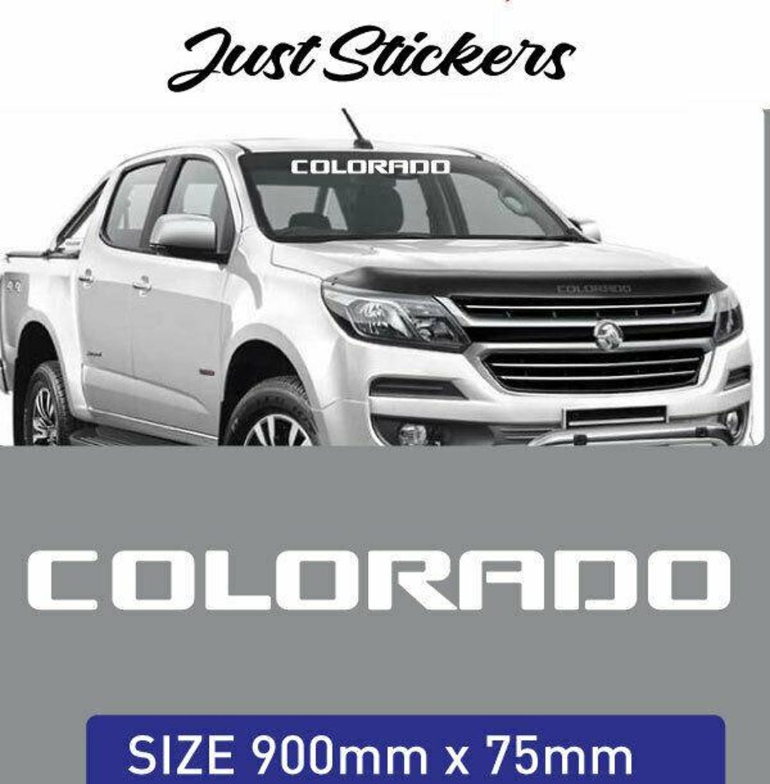 Holden Colorado Windscreen Decal ,car Sticker Bumper Sticker ,4X4 ...