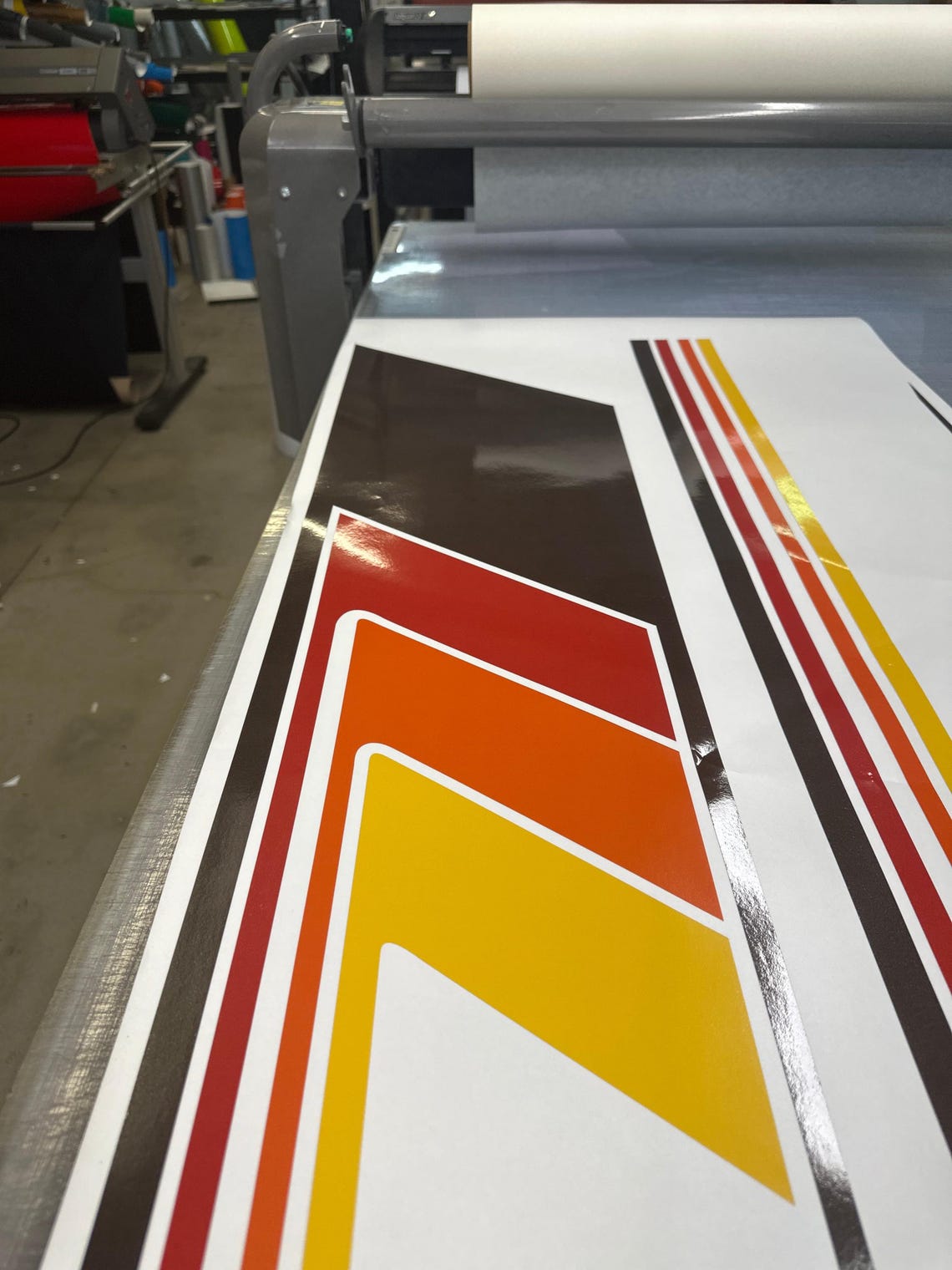 Vehicle Side Stripes Retro Colours Suitable for Landcruiser Jeep Van ...