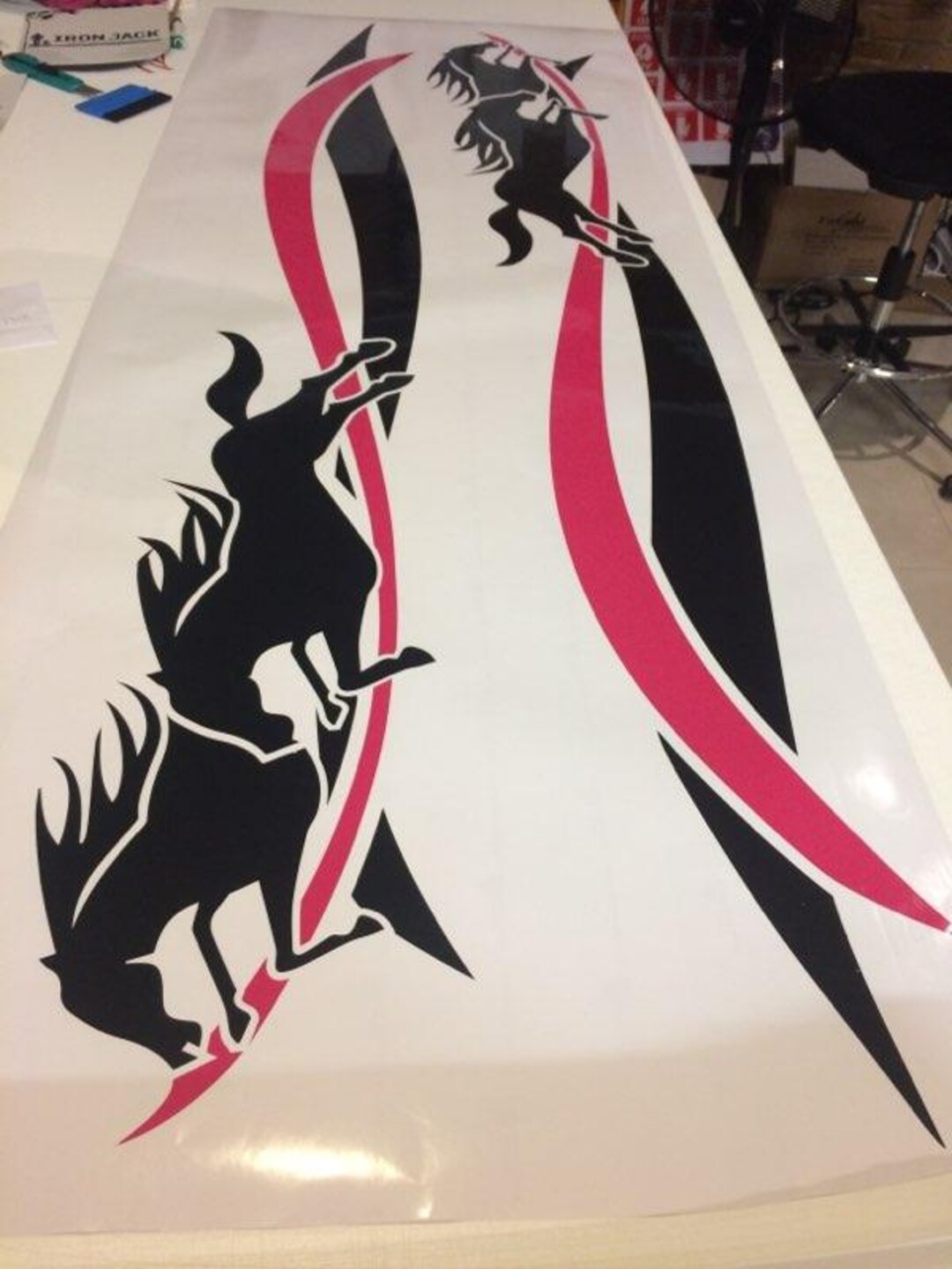 Horse Float Vehicle Stripe Decal Pinstripe - Etsy