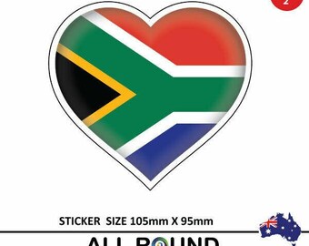 South African Flag Bumper Sticker - Etsy