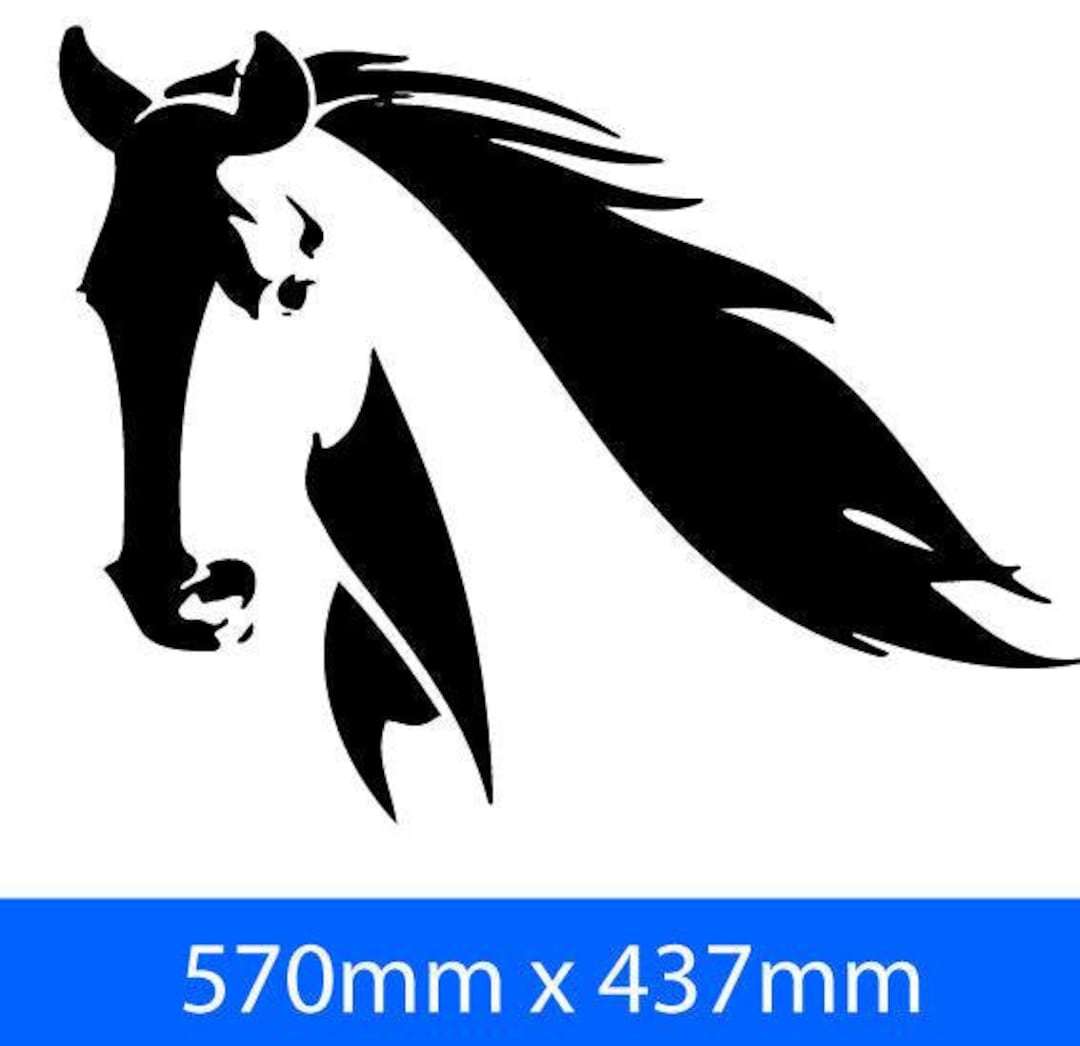 Decal Sticker Horse Head 4WD Horse Float: the Perfect Addition to Your ...