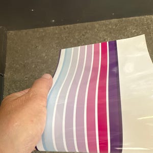 Pink Retro Car Pinstripe Vehicle Sticker Decal Van Motorhome Camper Rv ...