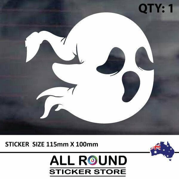 CUTE GHOST Sticker Decal Car , Laptop, Bike, Skateboard , Window Decal ...