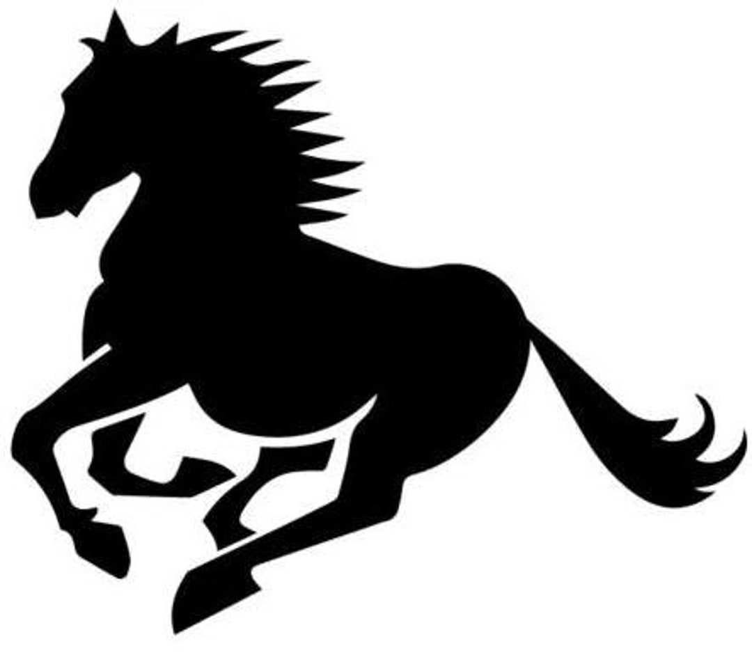 Galloping Horse Decal Sticker Hoese Float Vehicle Truck 4x4 Car - Etsy