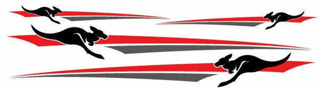 The 2M Vehicle Pinstripe Stripes Kangaroo Vehicle Boat Rv Campervan ...