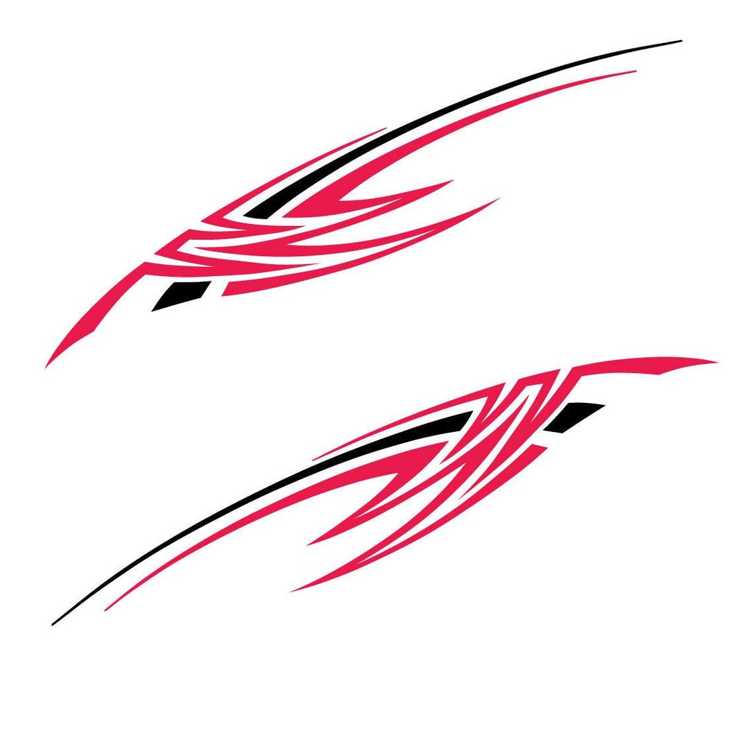 Universal Vehicle Stripe Vinyl Sticker Decal Boat Motorhome Camper Van ...