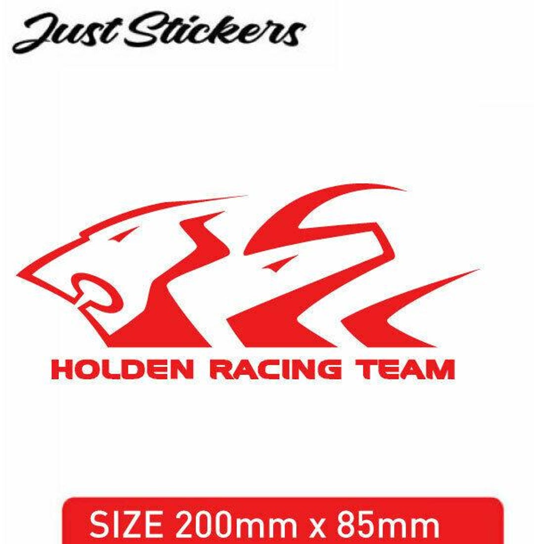 Holden Racing Team Sticker Car Sticker , Bumper Sticker , Skate , Bike ...