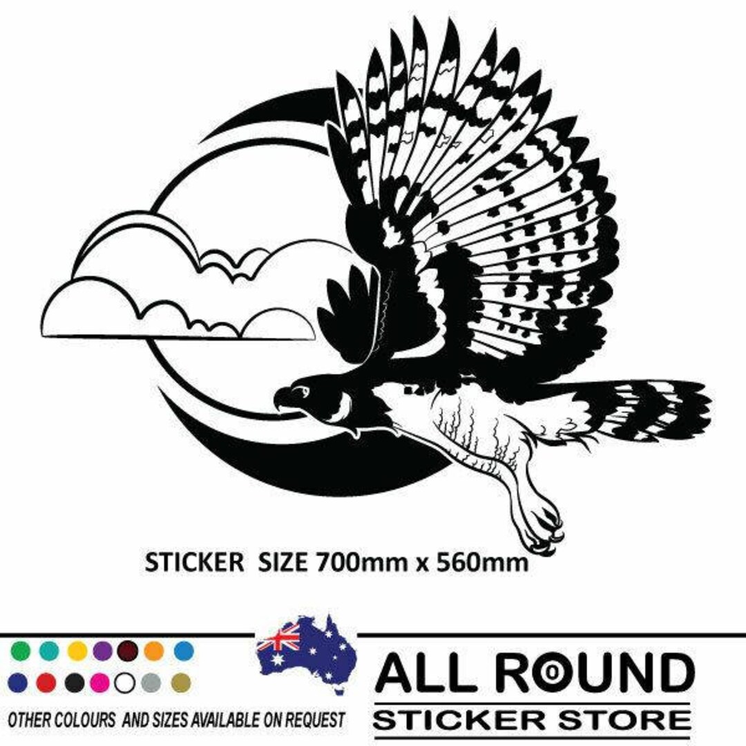 Large Flying Eagle Sticker Decal for Boat Car 4X4 Rv Campervan 700mm - Etsy