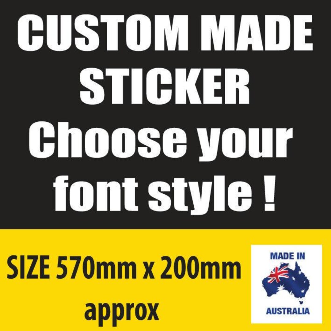 Custom Caravan Rv 4wd Vinyl Decal Sticker: Personalize Your Ride! - Etsy