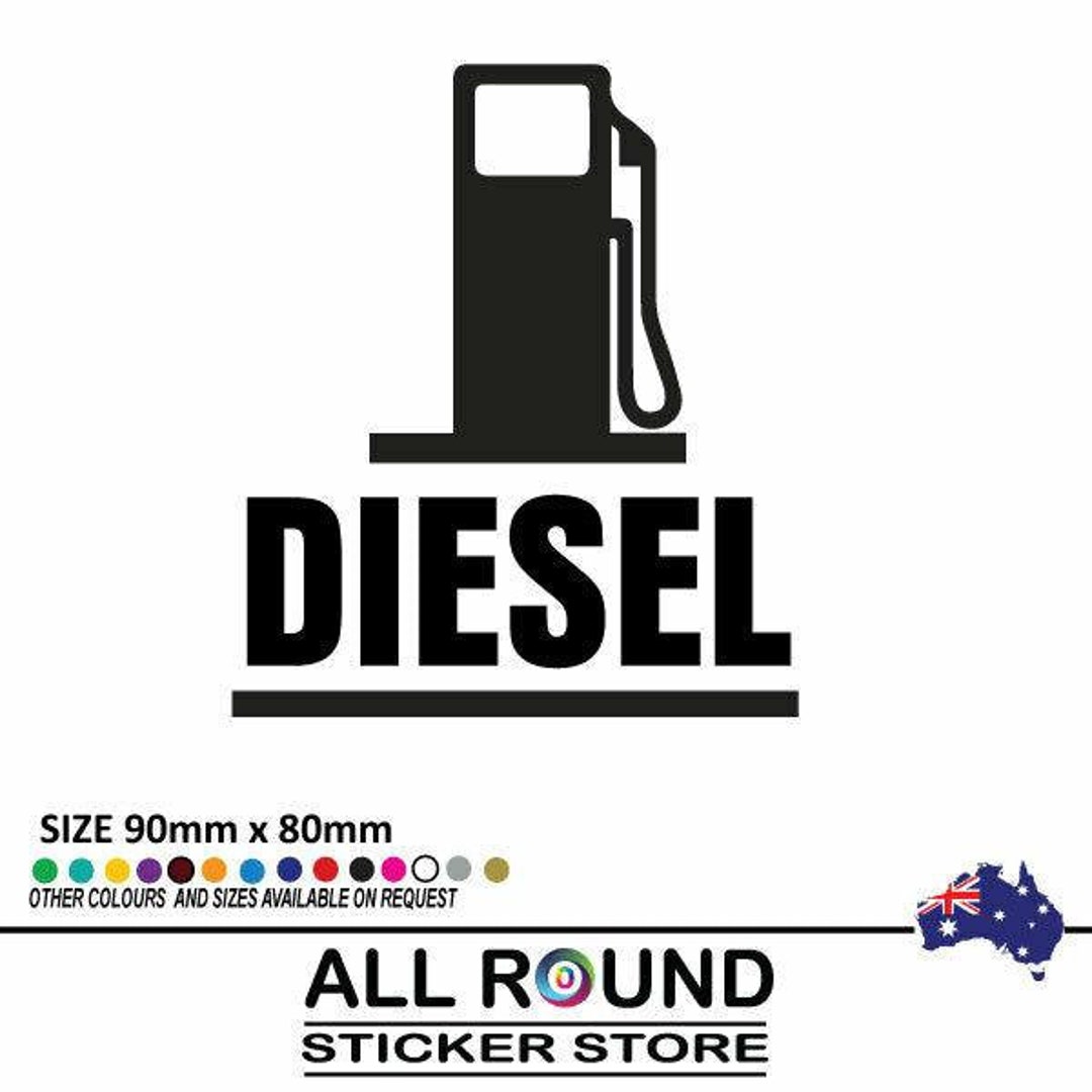 Diesel Fuel Tank Sticker Decal Car Sticker Bumper Sticker Jdm - Etsy