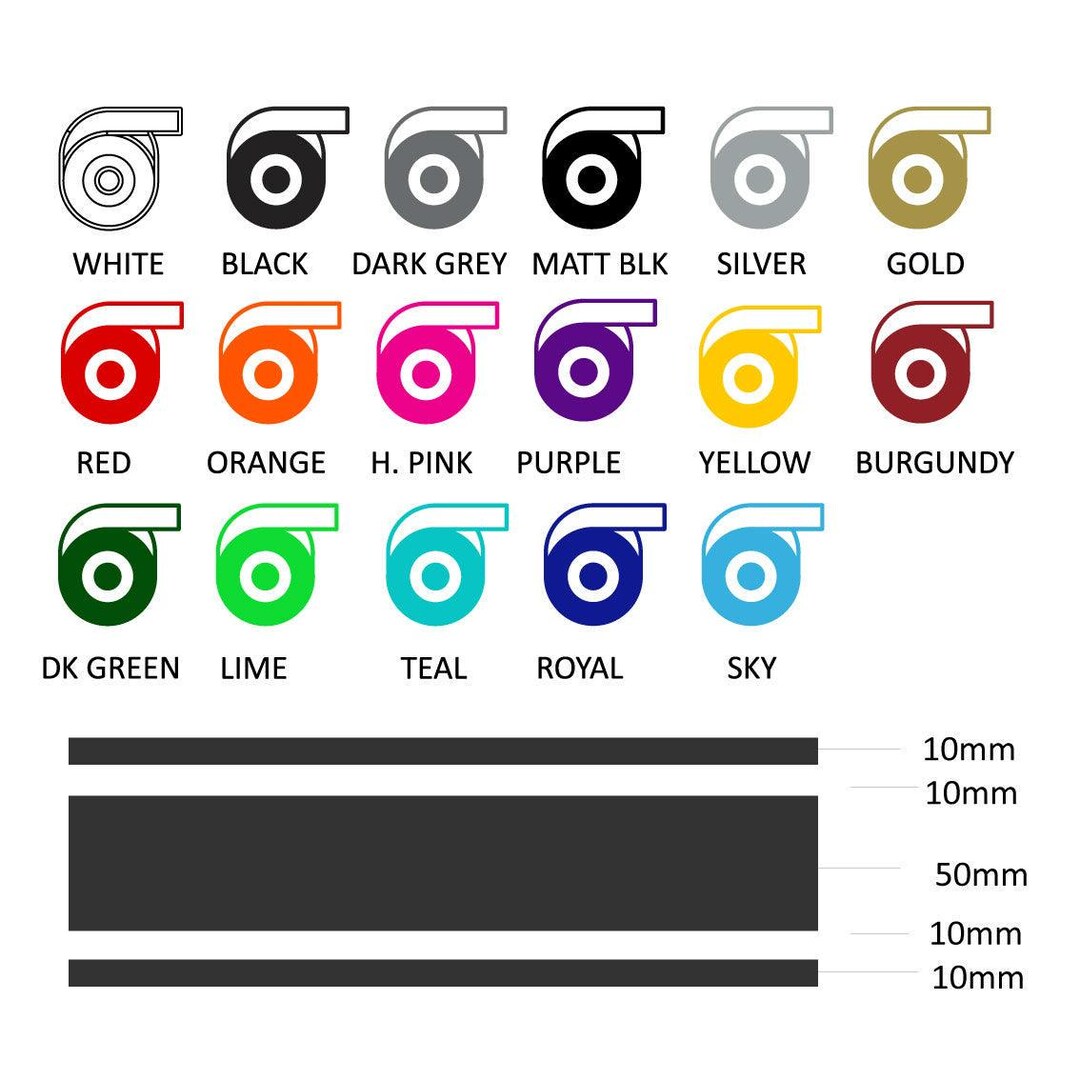 Triple Multiple Vinyl Pinstripe - Three Pinstripe Stripes Self Adhesive ...