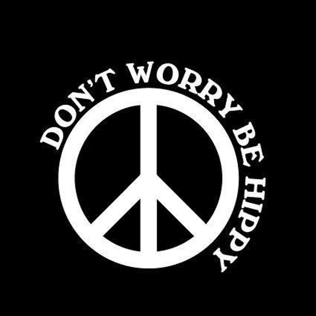 Peace Sign Hippy Sticker Decal - Buy 2 Get 1 Extra for Free ! - Etsy