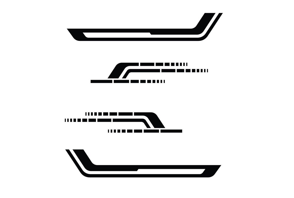 The 4M Universal Pin Stripe Decals for Vehicle, Boat , Horse Float Rv ...