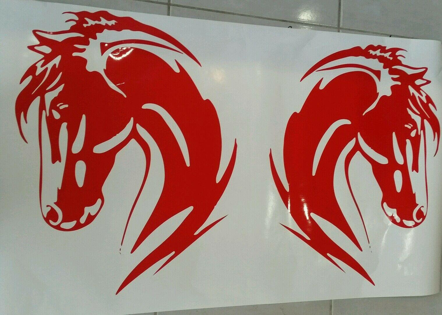 Horse Float Sticker Horse Head Decal 200mm High - Etsy