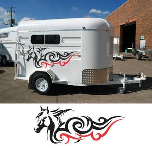 Popular Horse Float Trailer Stickers 1300mm Wide Design A1 - Etsy