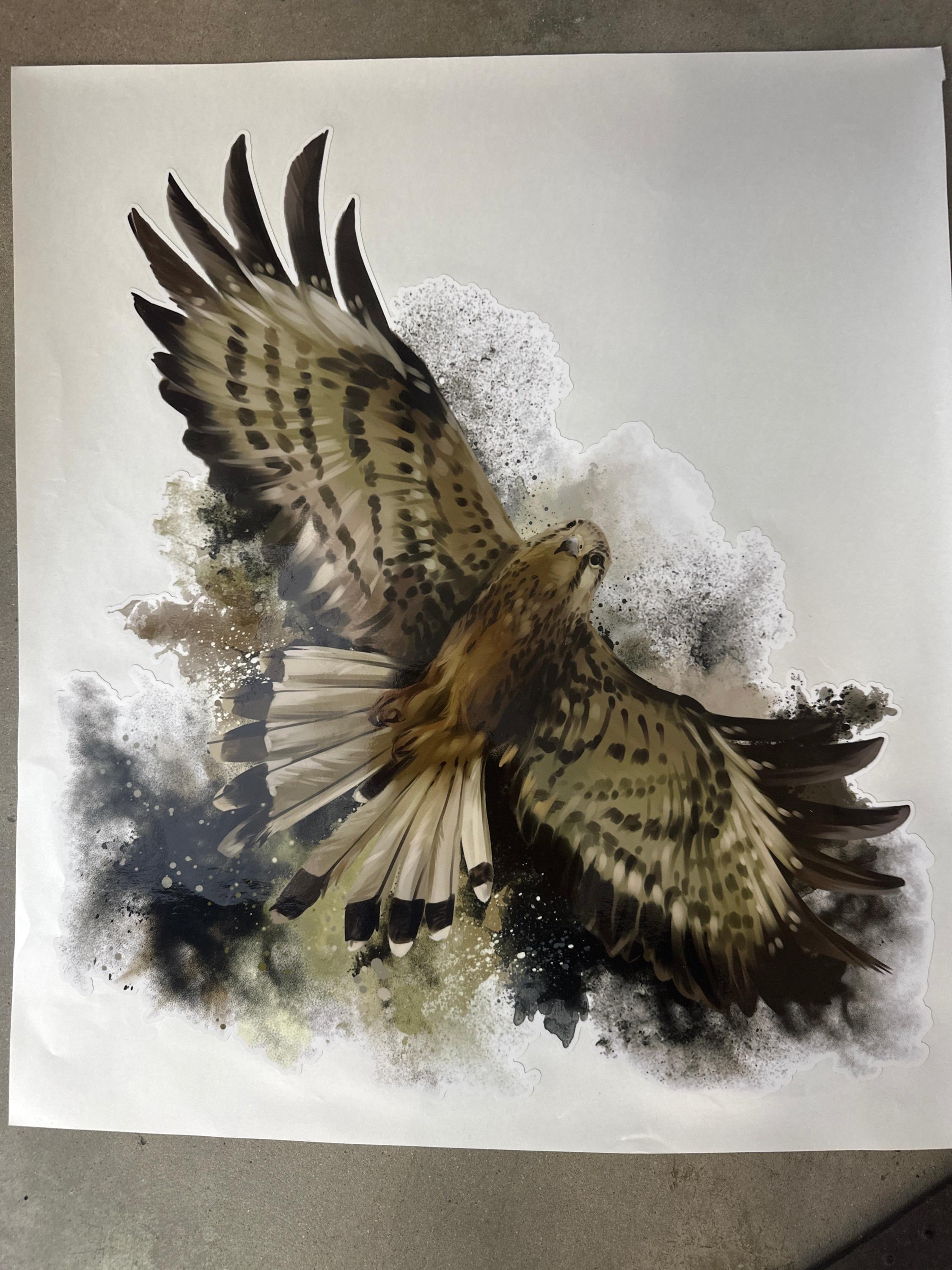 Flying Falcon Sticker Decal Rv Motorhome, 4X4, Vehicle, - Etsy