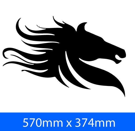 Horse Equestrian Vehicle Stickers Decals Horse Float - Etsy