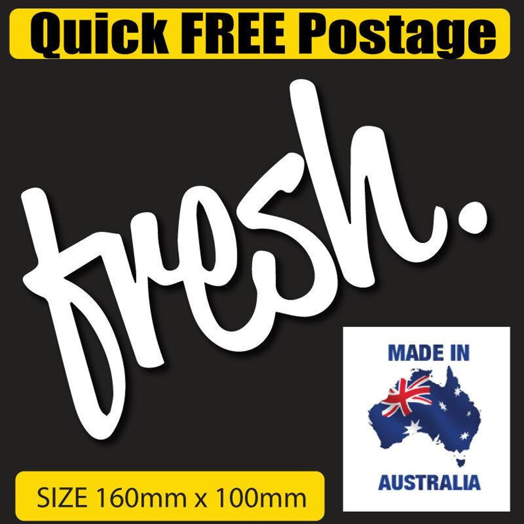 Buy 2 Get One Free FRESH JDM Sticker Decal Car Drift Turbo Euro Fast - Etsy