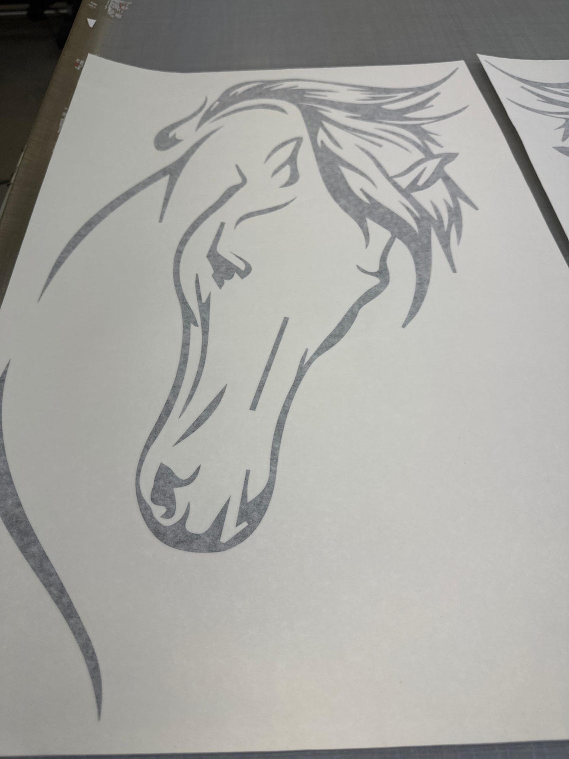 Qty 2 Large Horse Decal Ute 4wd Horse Float Stickers H001 - Etsy
