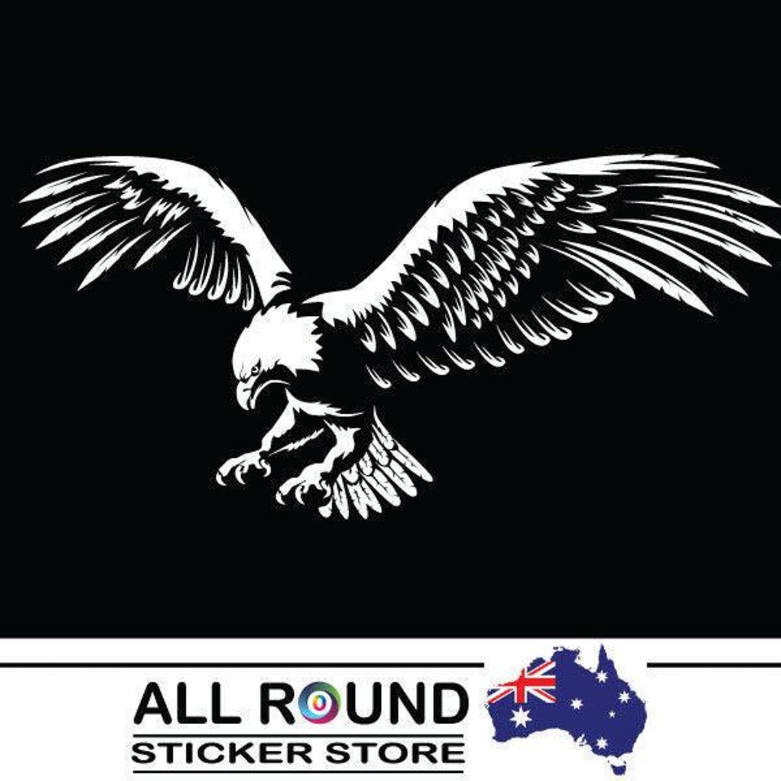 Large Eagle Sticker Decal for Boat, Car , Camper, RV Motorhome 570mm - Etsy