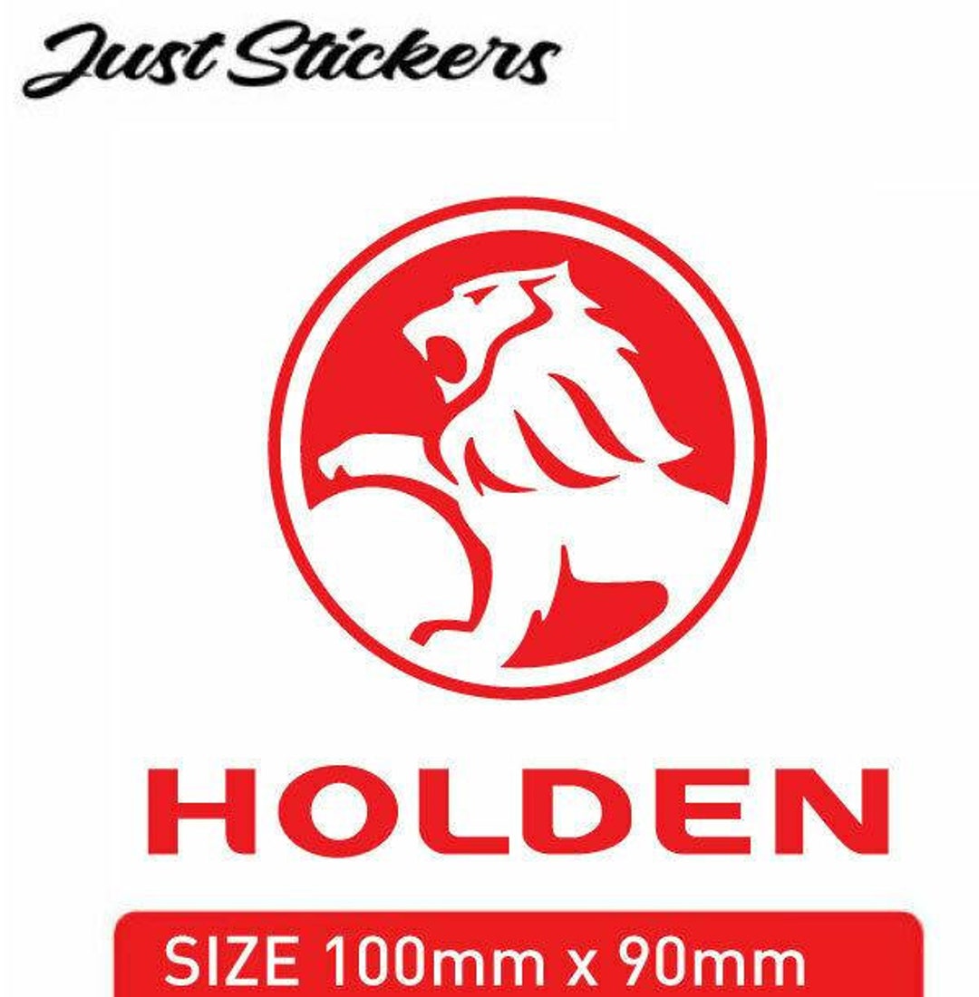 HOLDEN LOGO Sticker Car Sticker , Bumper Sticker , Skate , Bike, Window ...