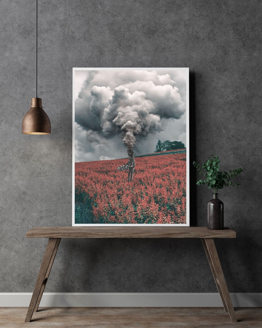 Dreamy Modern Surreal Collage Art Digital Download Surrealistic Poster ...