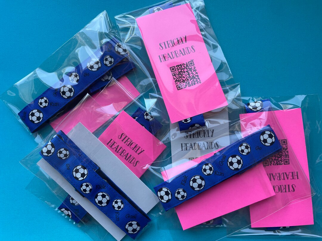 Royal Blue Soccer Headband: Non-slip Sports Team Hairband - Etsy