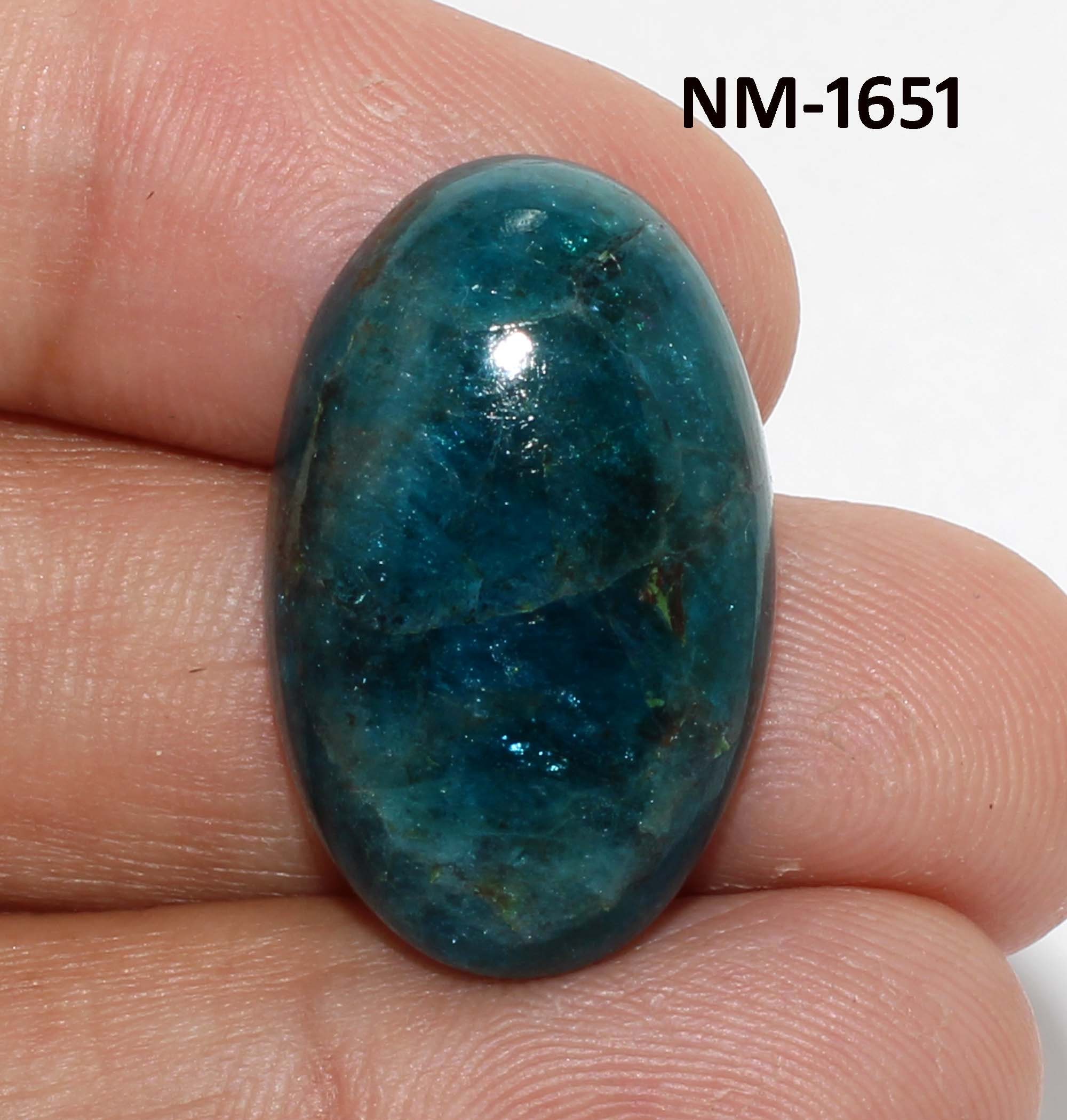 Impressive Natural Neon Apatite Cabochonaaa Qualityneon Blue - Etsy UK