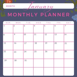 Printable Weekly Planner - Etsy