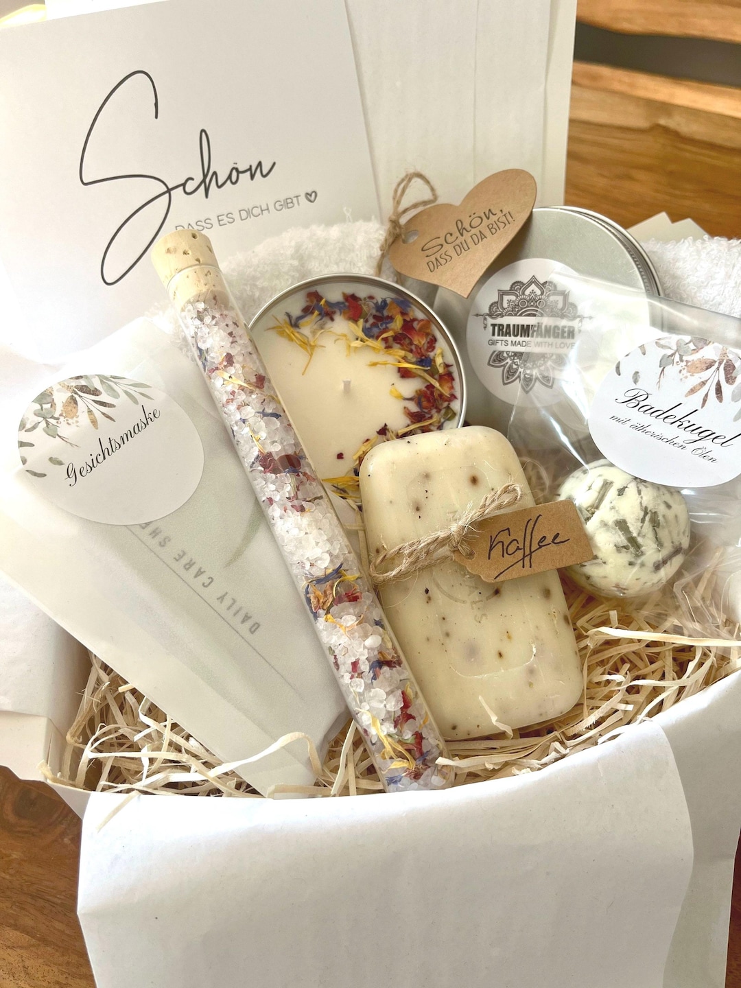Wellness Geschenk Set Blütenzauber Geschenkbox für Frauen | SPA ...