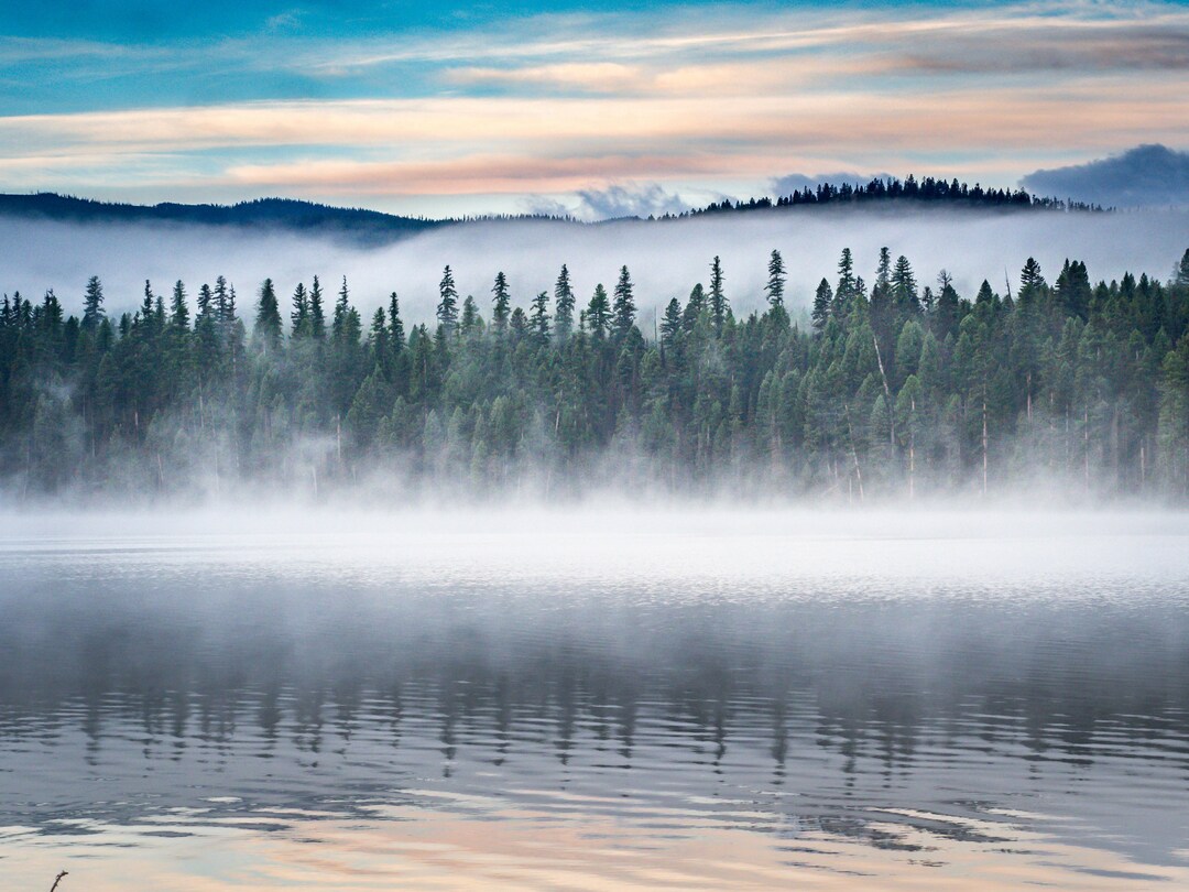 Sunrise - Alva Lake, MT - Etsy