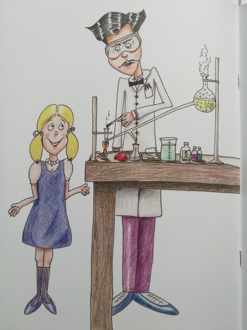 Clever Laverne Illustrated Book by Sharon Ramsden, Signed Book - Etsy