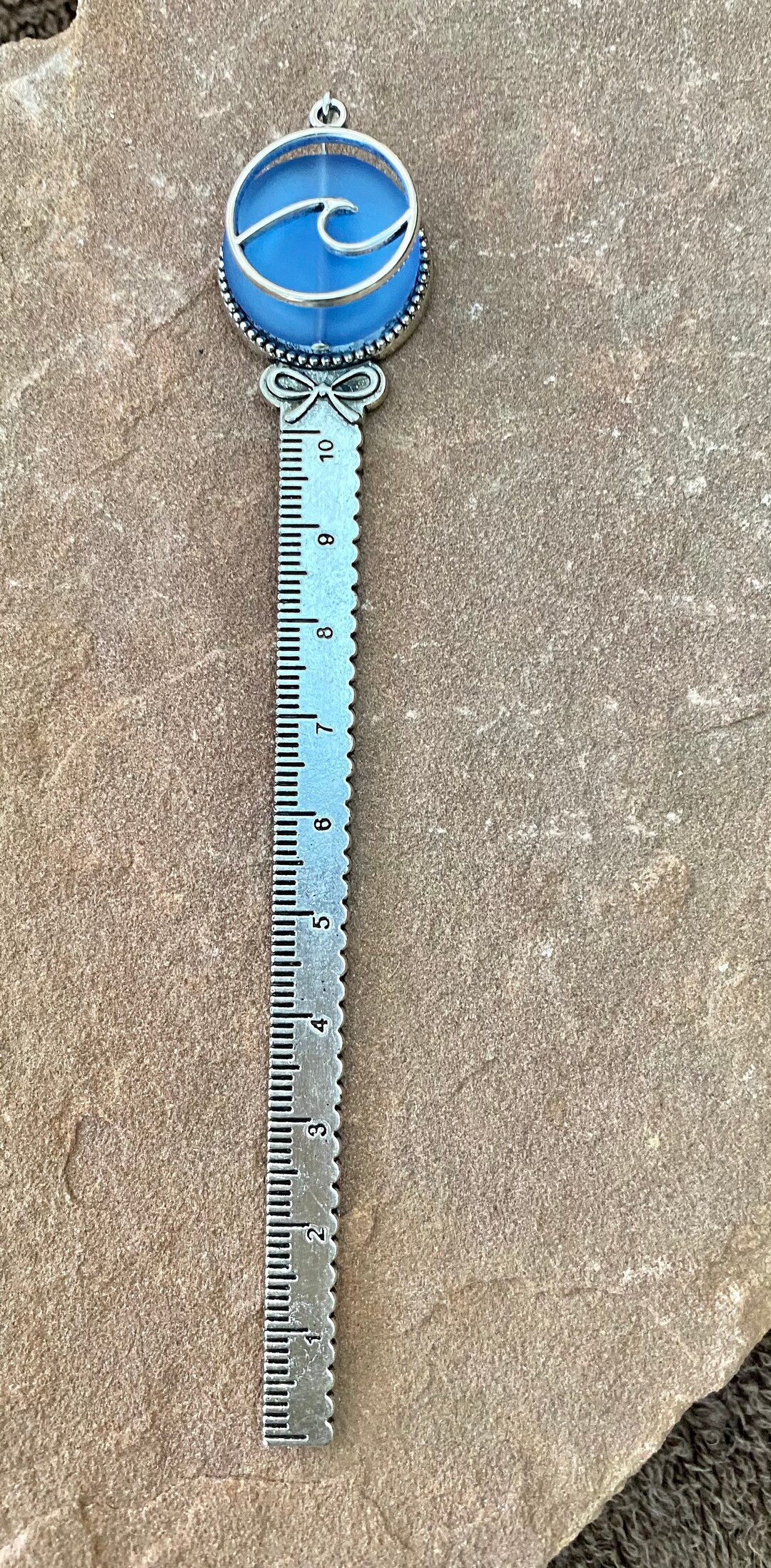 Metal Bookmark/ruler/planner Accessory - Etsy