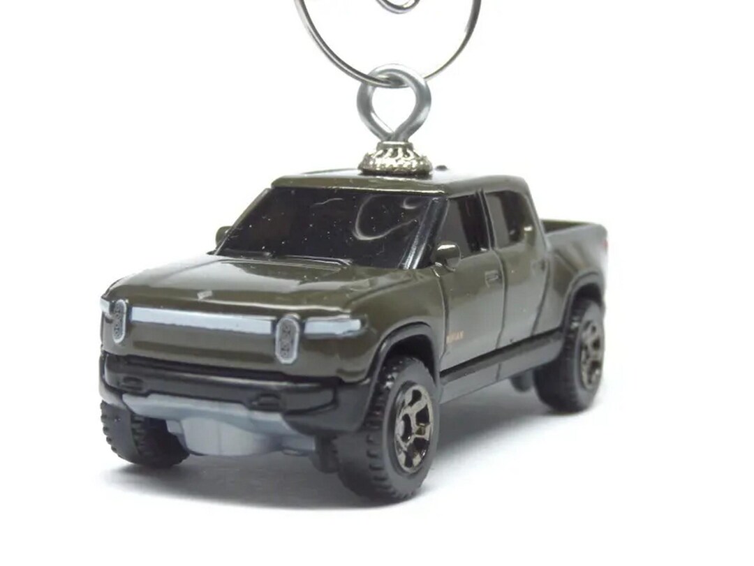 Rivian Ornament R1T EV Electric Pickup Truck Hot Wheels, Matchbox ...
