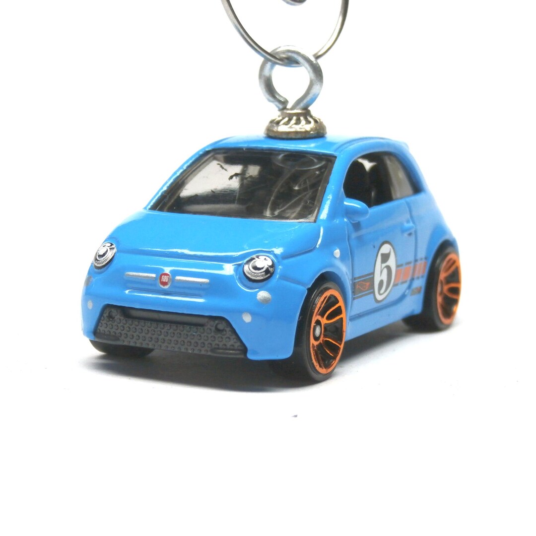 Fiat 500e EV Electric Car Christmas Ornaments Stocking Stuffer Gift Hot ...