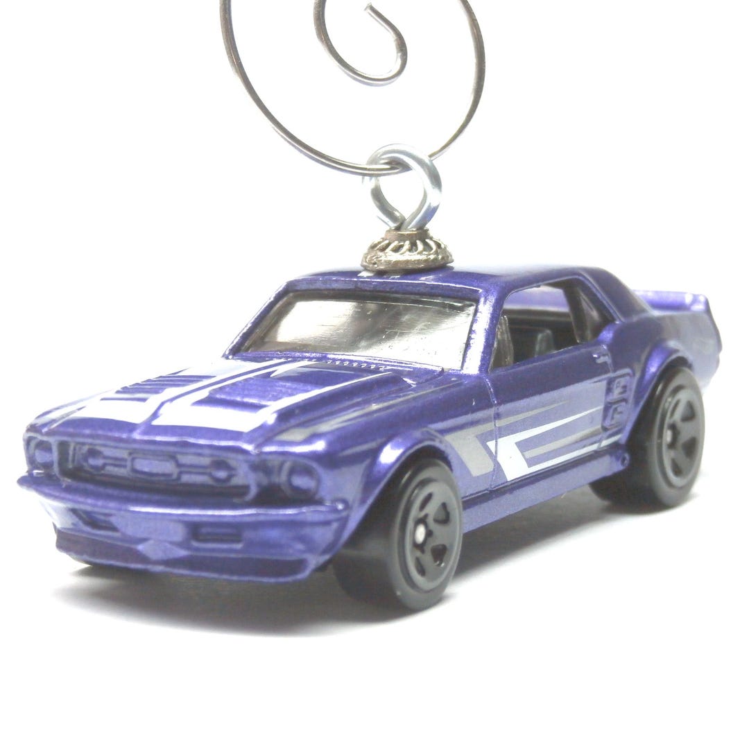 1967 67 Ford Mustang GT Hot Wheels Car Christmas Tree Ornament Stocking ...