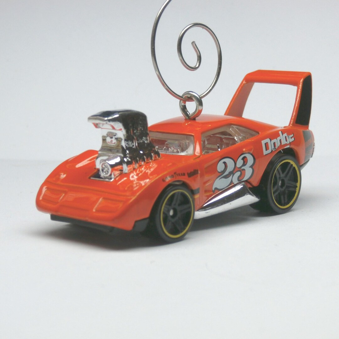 Dodge Hot Rod Daytona Race Hot Wheels Car Christmas Tree Ornament ...