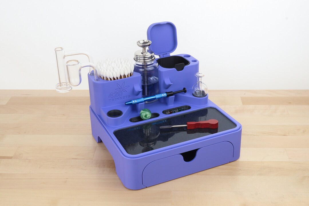 Concentration Station Cleaning and Organization Dab Tray Silicone Iso ...