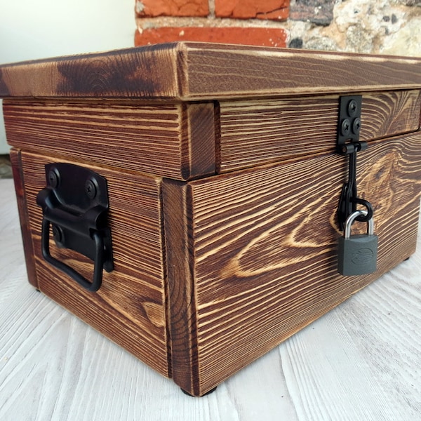 Treasure Chest Bank - Etsy