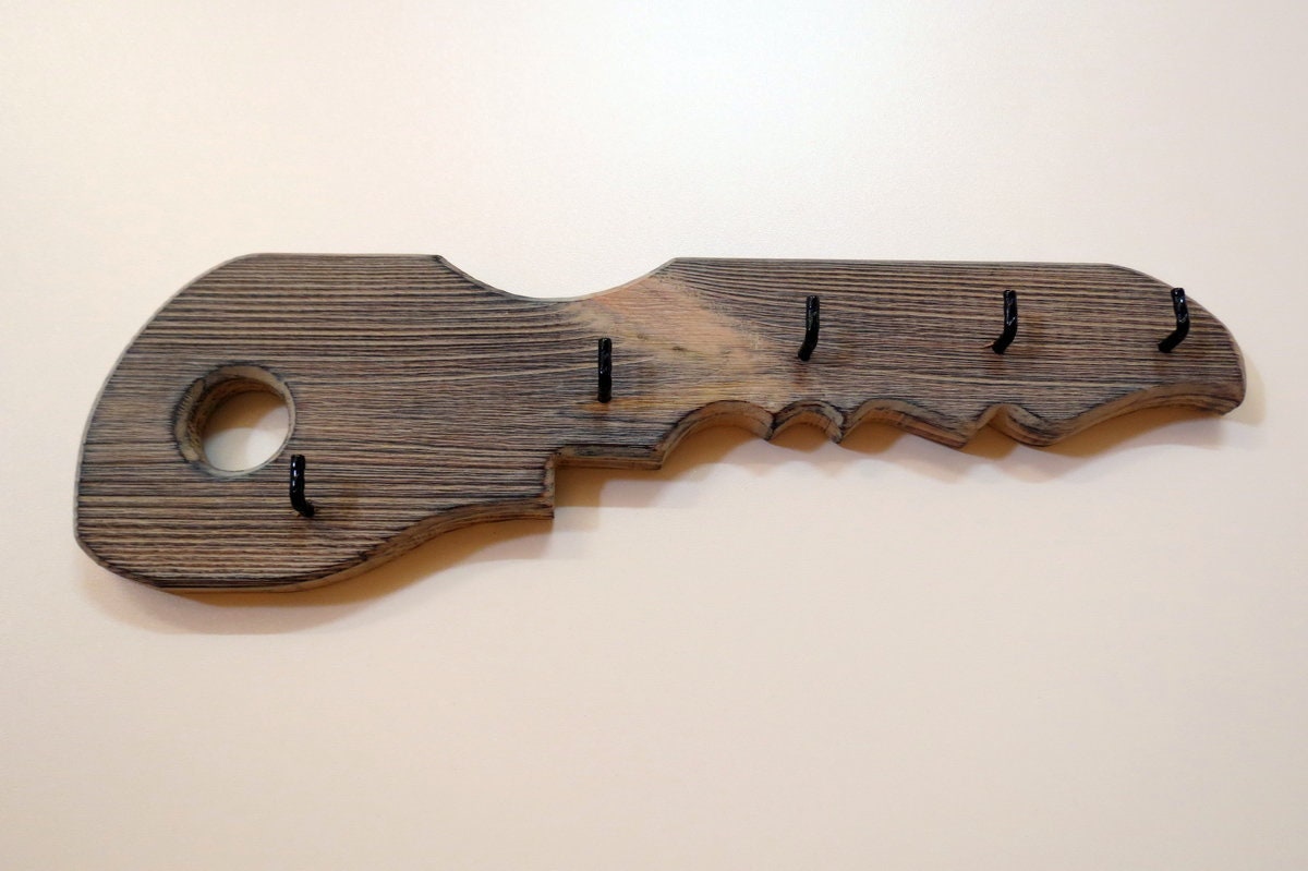 Wall Key Hanger Rustic Wood Key Entryway Wood Key Rustic Key Hook Key ...