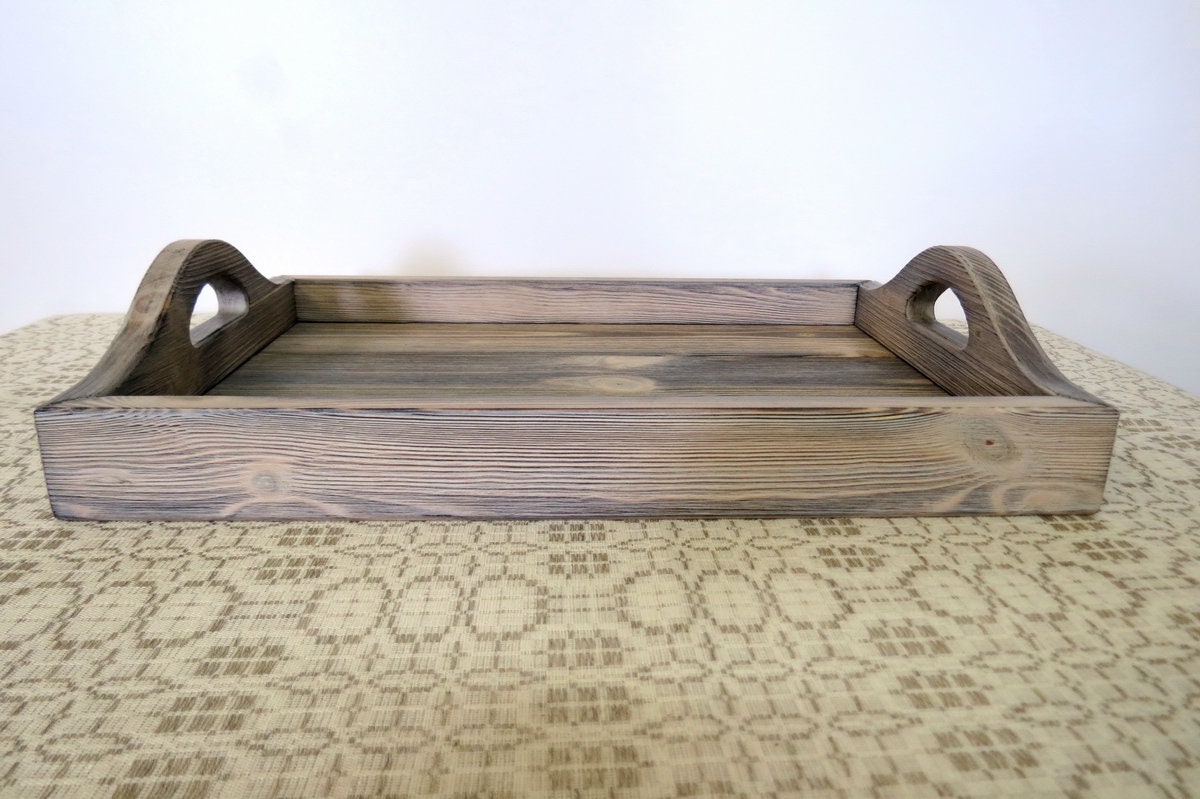 Distressed Wood Tray Rustic Tray Wedding Tray Farmhouse Wood | Etsy