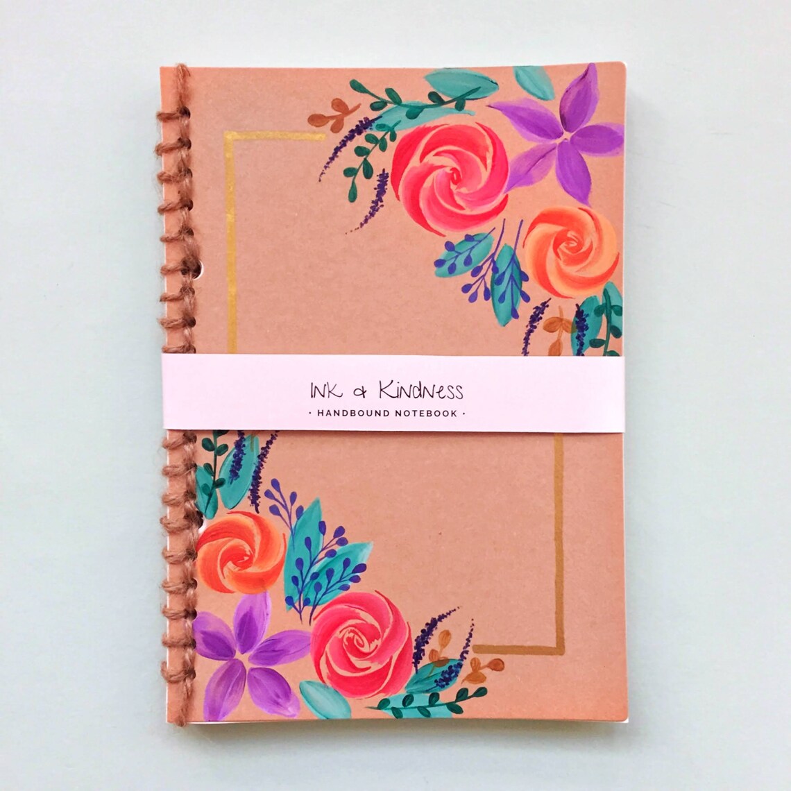 Handbound Notebook & Blank Cards Set - Etsy